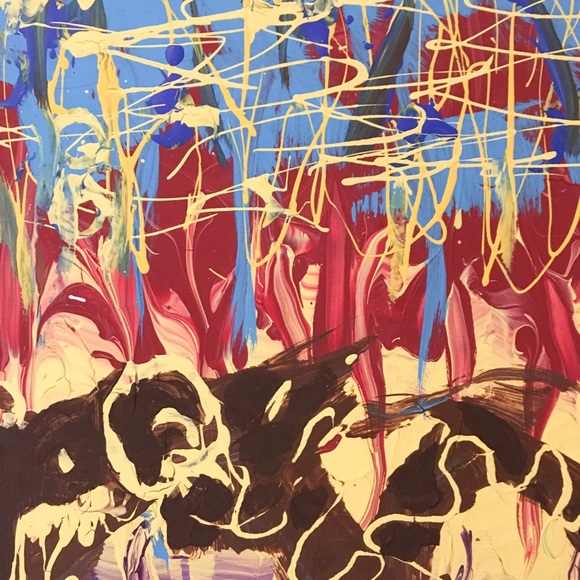 Wall Decor | An Anxious Mind Abstract Art Original Painting | Poshmark